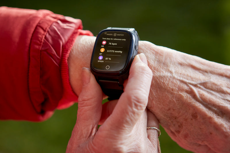 GPS Tracking Watch for Elderly | Safety Watch for Seniors – The Angel ...